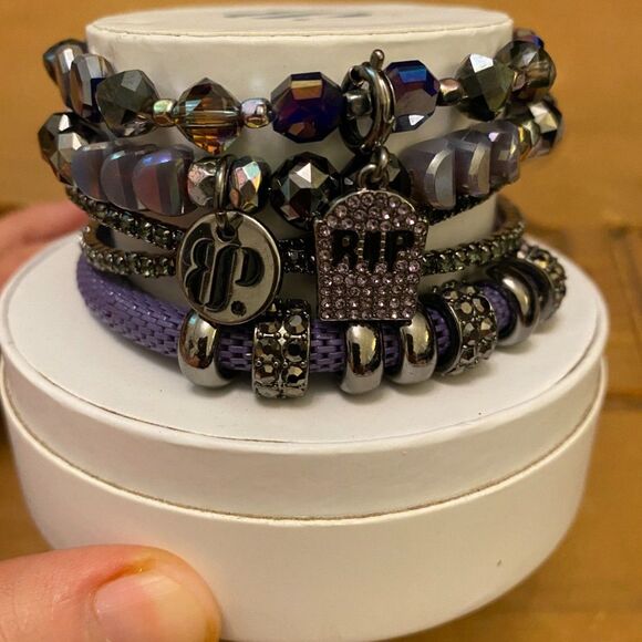 Bomb Party | Jewelry | Bomb Party Stackrip To My Sanity | Poshmark